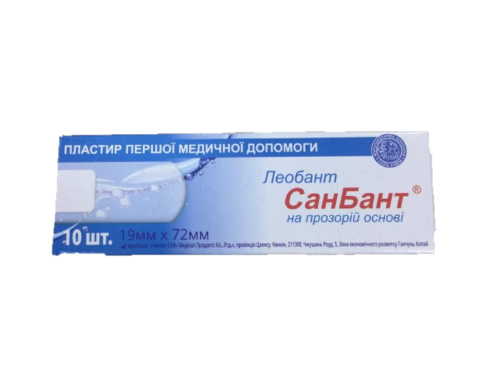 Чесні відгуки про Пластир Леобант СанБант на прозорій основі 19 мм х 72 ...