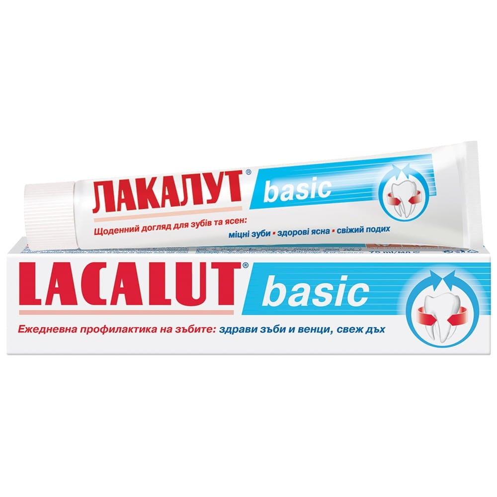 Чесні відгуки про Зубна паста Lacalut (Лакалут) Базик, 75 мл - Dr ...