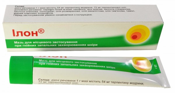 Илон мазь для наружного применения, 25 г: инструкция, цена, отзывы ...
